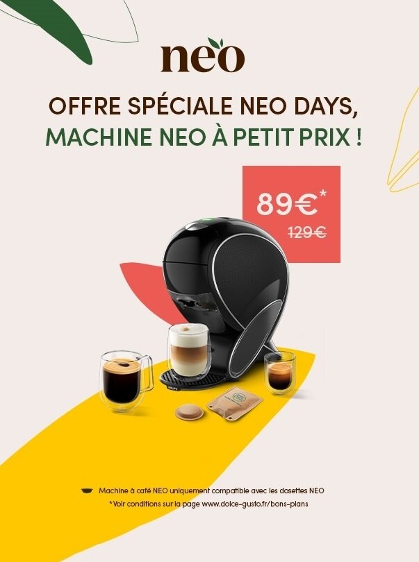 Nos machines à café capsules NEO | NESCAFÉ® Dolce Gusto®